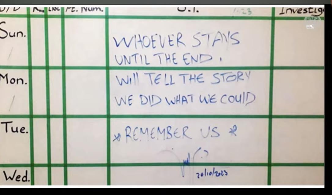 I am in a Civil Strike for Palestine - ESCRIBANA